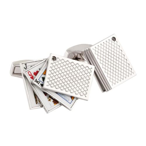 TATEOSSIAN ROTATING PLAYING CARDS CUFFLINKS | Menswear Online