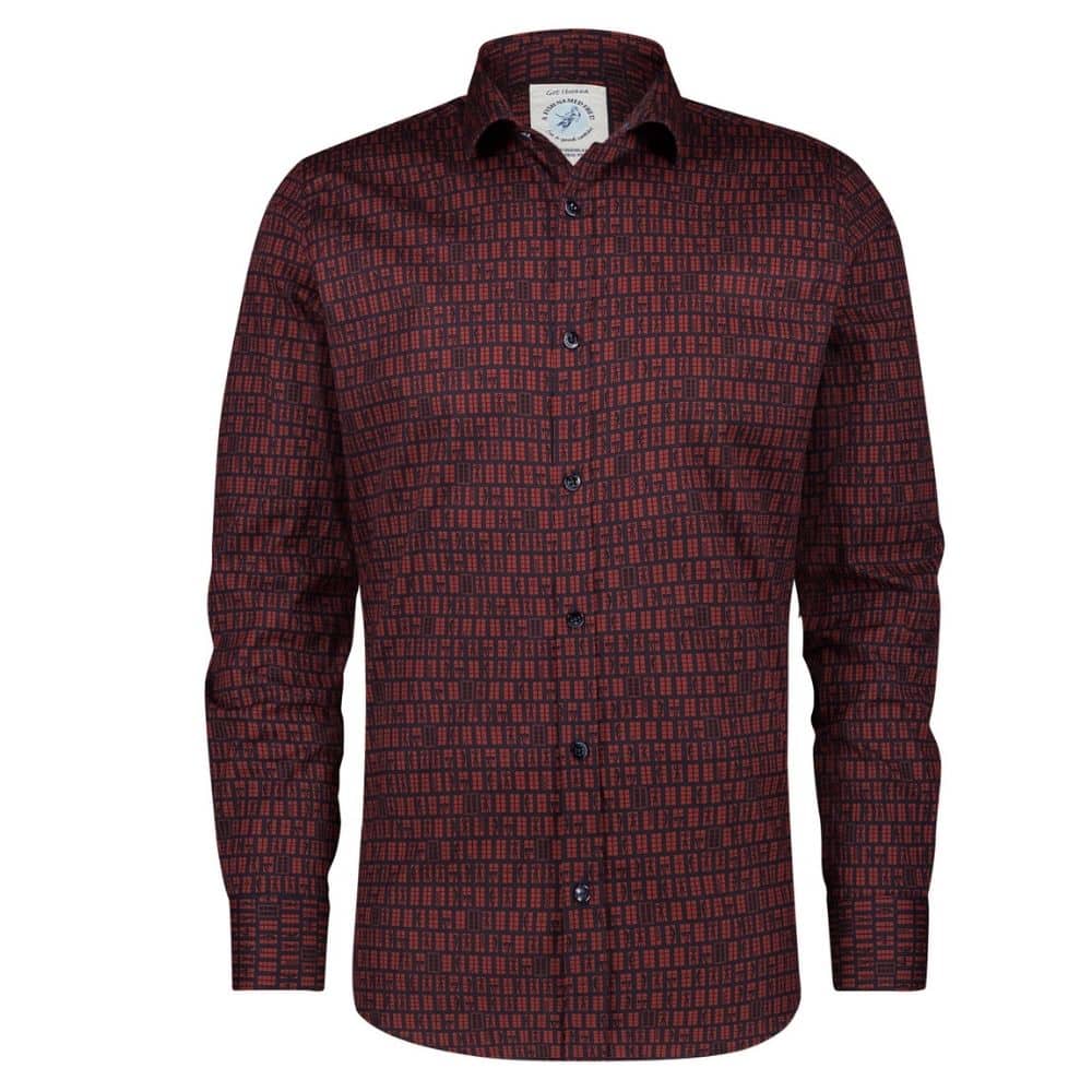 A FISH NAMED FRED FISH RED LIGHT DISTRICT SHIRT | Menswear Online