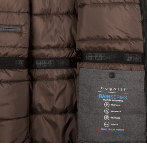 BUGATTI Rain-Series Midnight Navy Jacket | Menswear Online