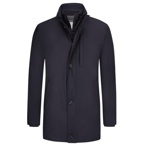BUGATTI Rain-Series Midnight Navy Jacket | Menswear Online