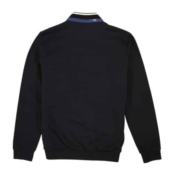 BUGATTI KNITTED BLUE HYBRID JACKET | Menswear Online