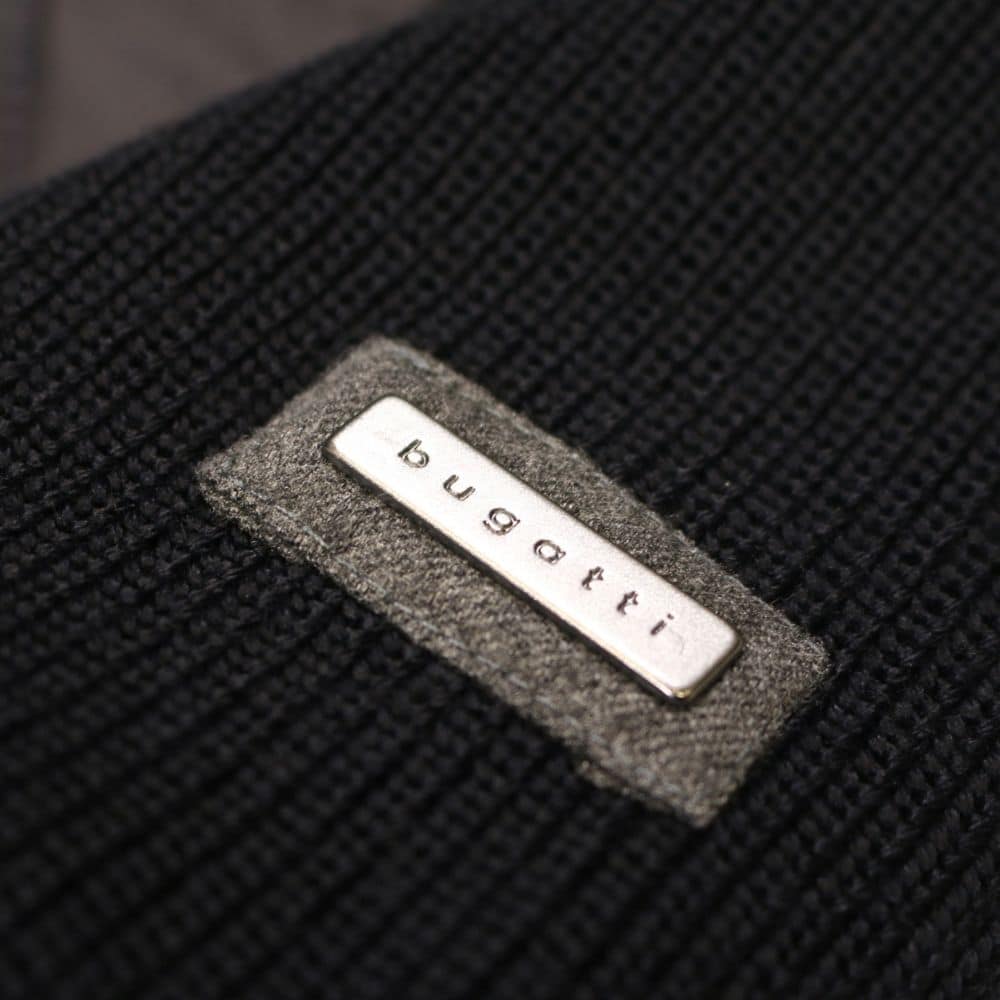 BUGATTI HEAVY KNITTED NAVY HYBRID JACKET | Menswear Online