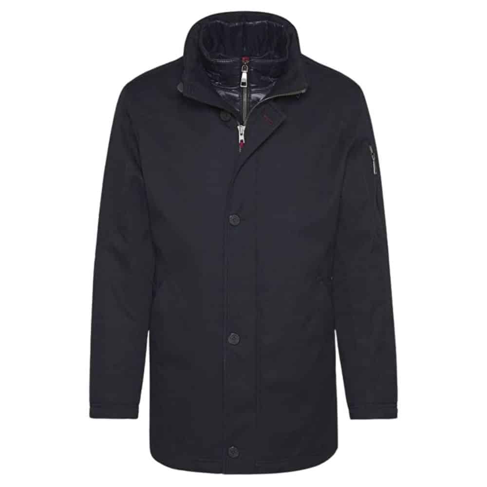 BUGATTI FUNCTIONAL RAINSERIES NAVY JACKET | Menswear Online