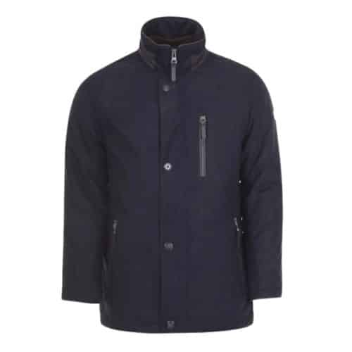 Bugatti Navy Raincoat Mac | Menswear Online
