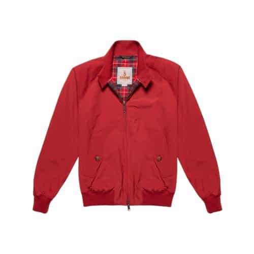 Baracuta G9 Red Harrington Jacket | Menswear Online
