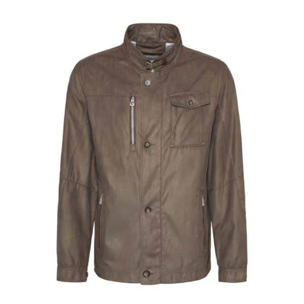 BUGATTI SOFT TOUCH BROWN COAT | Menswear Online