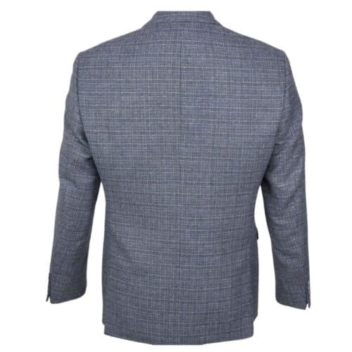 DIGEL BLUE TEXTURED WEAVE SMART JACKET | Menswear Online