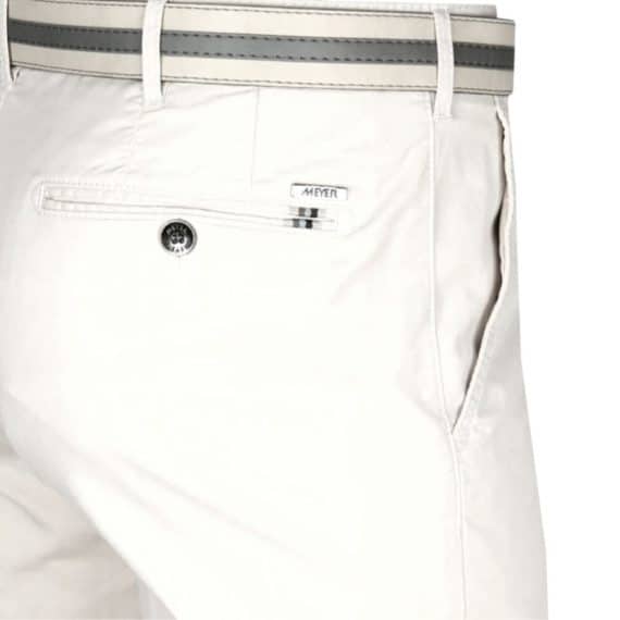 Meyer Rio White Cotton Chinos | Menswear Online