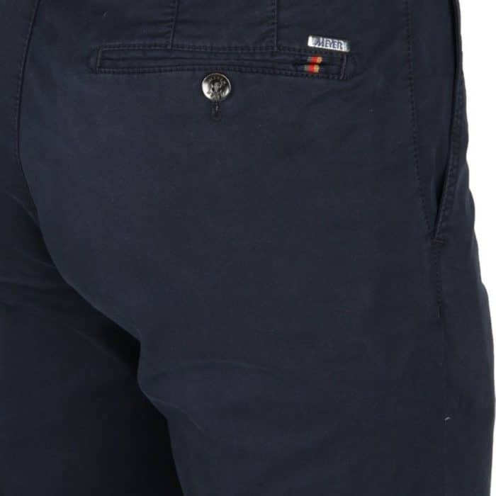 Meyer Rio Cotton Navy Chinos | Menswear Online