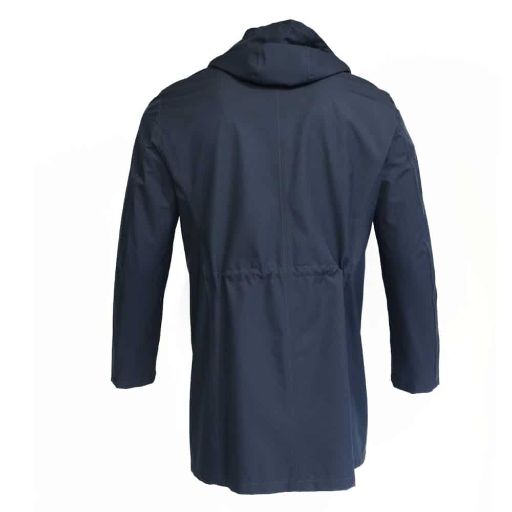 BUGATTI GORE-TEX NAVY RAINCOAT | Menswear Online