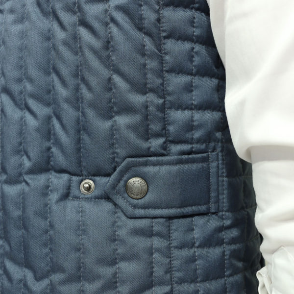 HACKETT CHANNEL NAVY GILET | Menswear Online