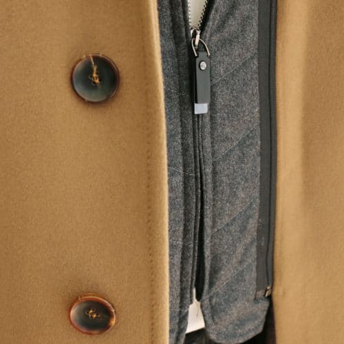 CARL GROSS CAMEL OVERCOAT | Menswear Online