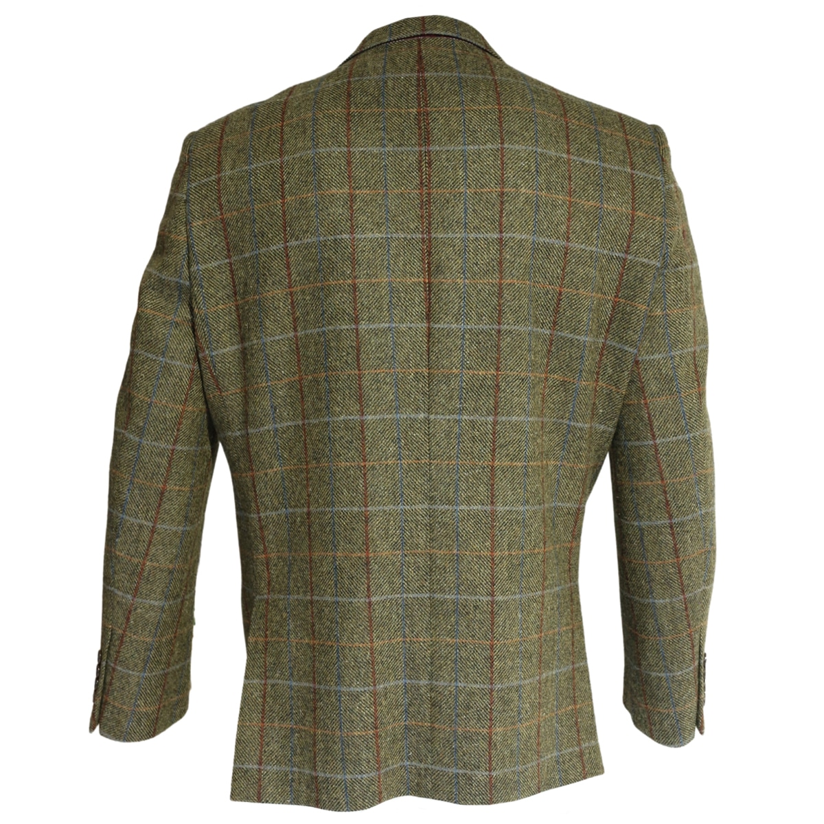 WARWICKS Green HerringBONE WINDOWPANE Jacket | Menswear Online