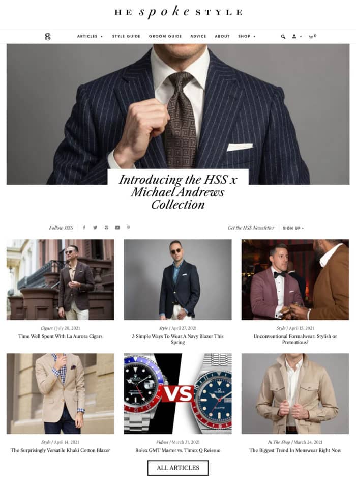 Top 10 Men’s Style Blogs | Menswear Online