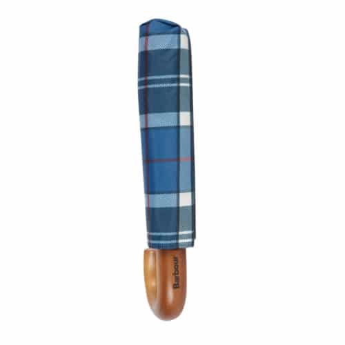 BARBOUR Tartan Mini Umbrella | Menswear Online