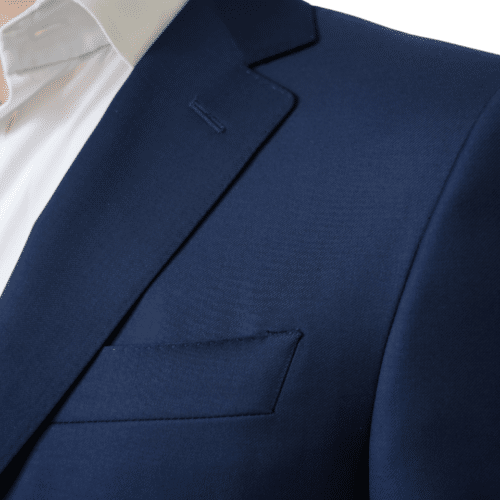 Canali Pure Wool Petrol Blue Suit | Menswear Online
