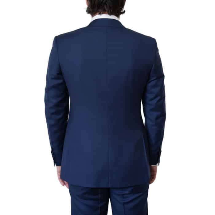 Canali Pure Wool Petrol Blue Suit | Menswear Online