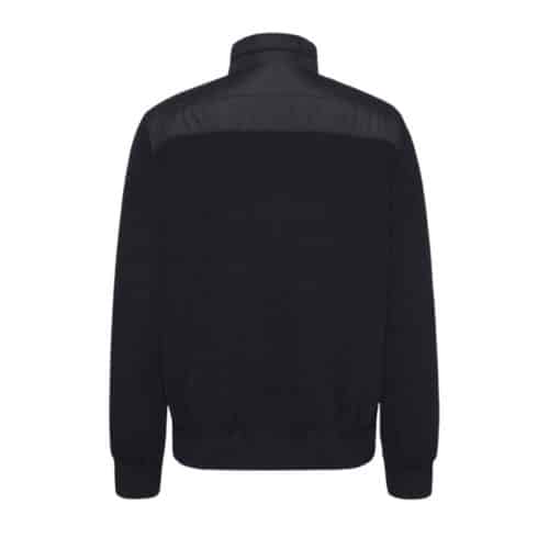 Bugatti Fur Collar Navy Hybrid Jacket | Menswear Online