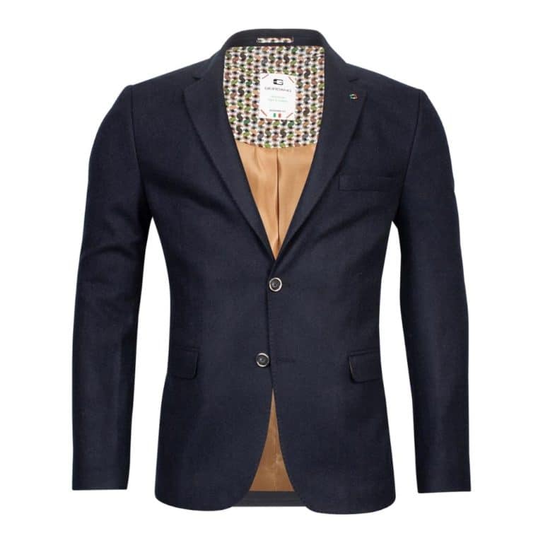 Giordano Robert Navy Twill Jacket | Menswear Online