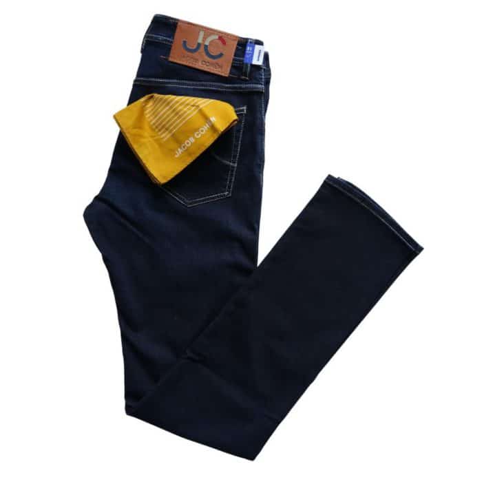 JACOB COHËN BLACK DENIM JEANS | Menswear Online
