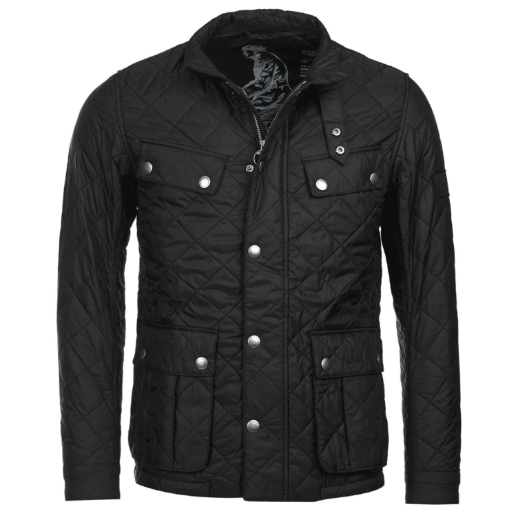 Barbour Century Navy Wax Jacket | Menswear Online