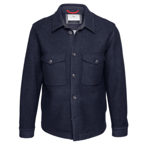 Fynch-Hatton OVERSHIRT JACKET MADE OF VIRGIN WOOL | Menswear Online