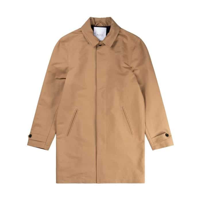 Wear London Tab Camel Mac | Menswear Online