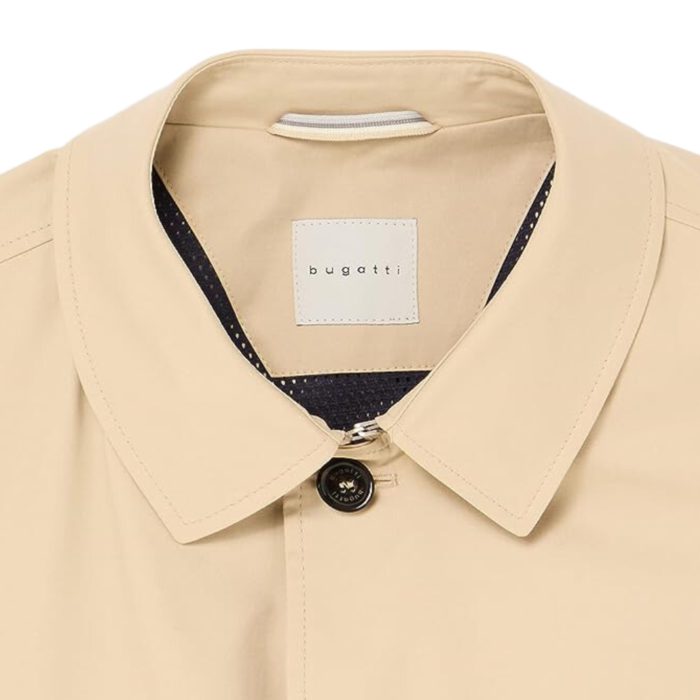 Bugatti Stone Raincoat Mac | Menswear Online