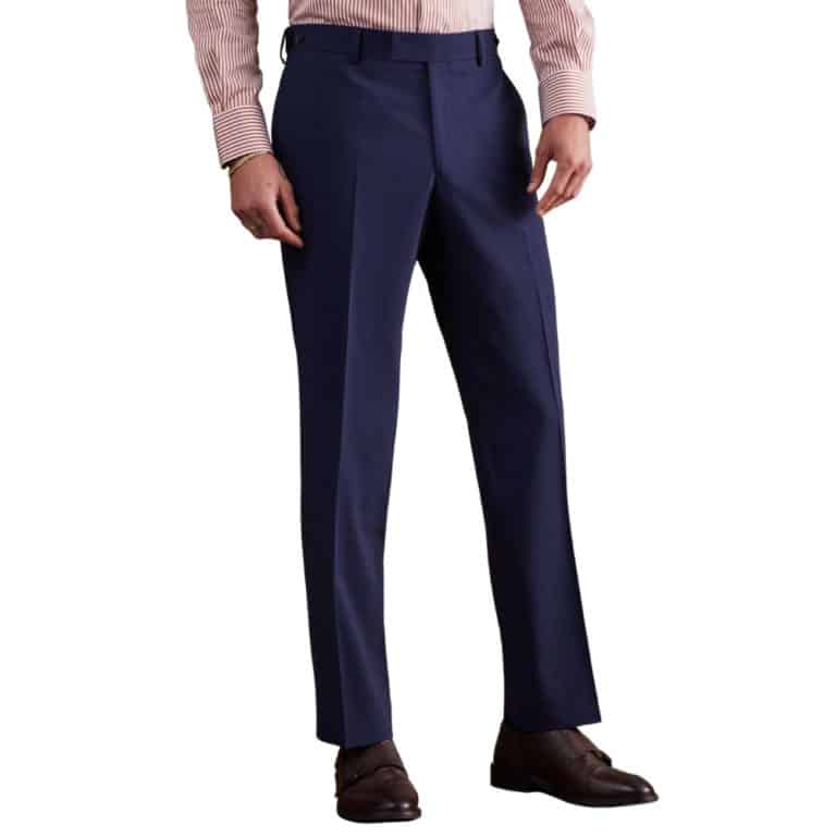 Richard James Mayfair Wilder Plain Navy Suit | Menswear Online