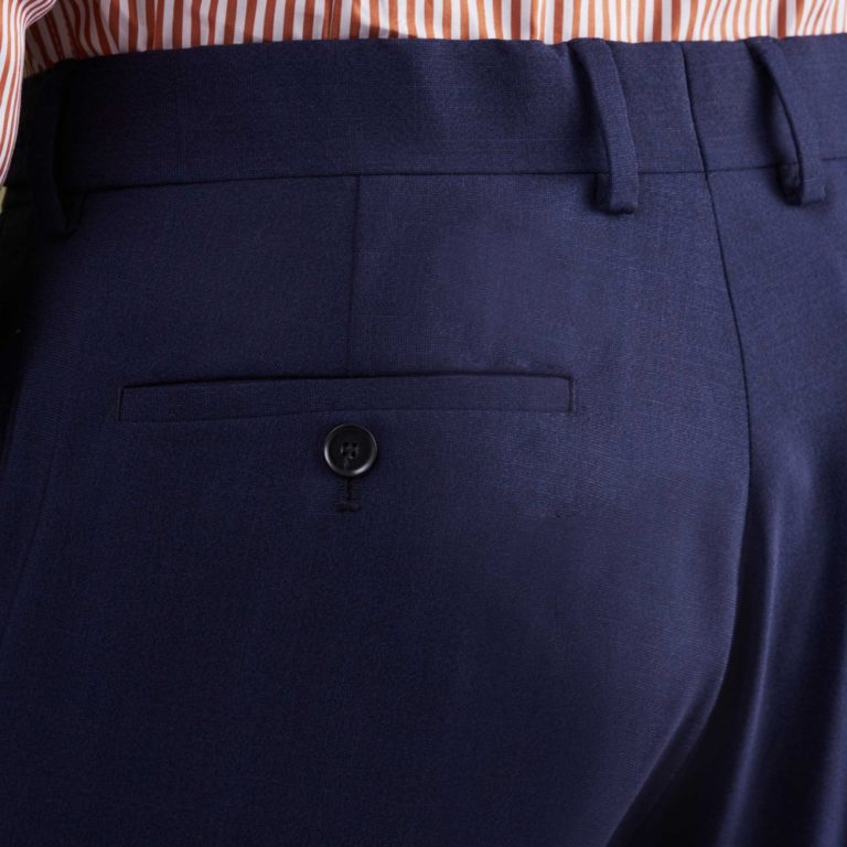 Richard James Mayfair Wilder Plain Navy Suit | Menswear Online