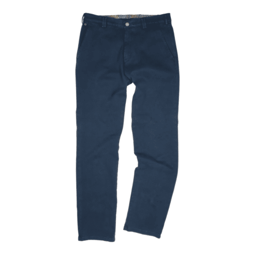 MEYER RIO ORGANIC COTTON COBALT CHINOS | Menswear Online