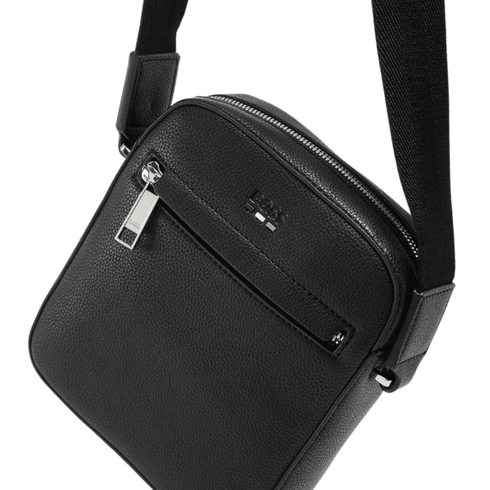 BOSS Mens Black Ray CROSS BODY BAG | Menswear Online