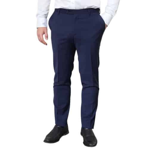 Benetti Peter Tailored Fit Ink Trousers | Menswear Online