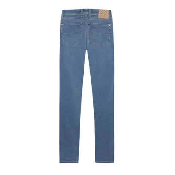 Tramarossa Michelangelo Zip SS Yellow Coloured Stitch Stone Blue Jeans ...