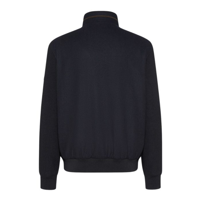 Bugatti Wool Front Full Zip Hybrid | Menswear Online