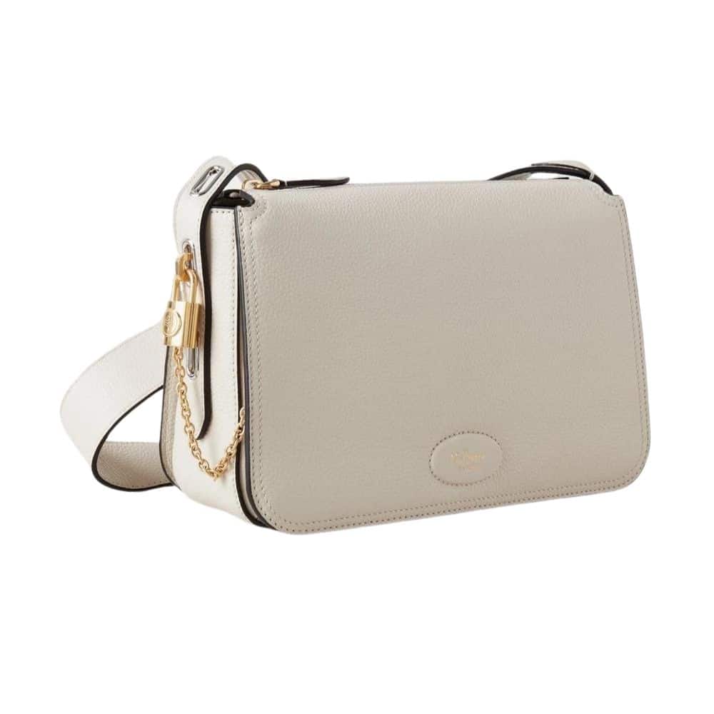 Mulberry Billie Chalk Small Classic Grain | Menswear Online