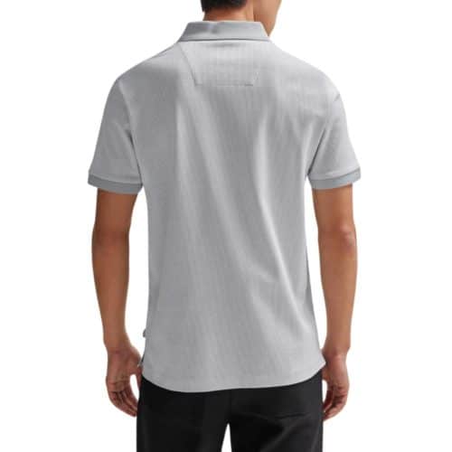 BOSS Parley Silver Regular Fit Polo Shirt | Menswear Online