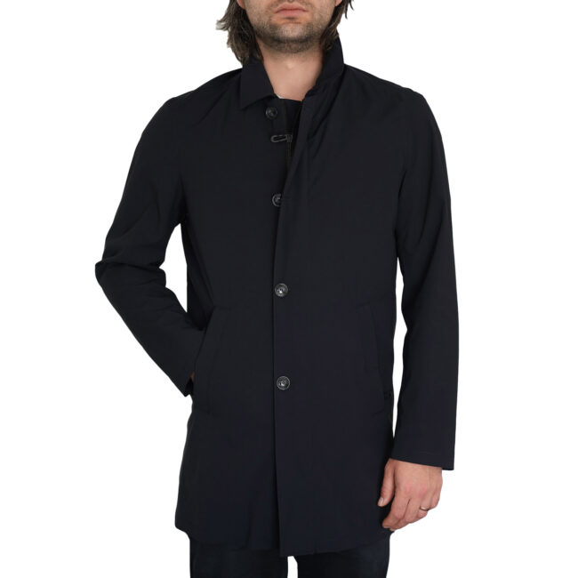 Bugatti Rainseries Stretch Navy Mac | Menswear Online