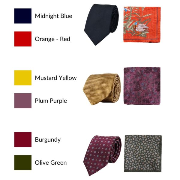 How To Mix And Match Tie And Pocket Square