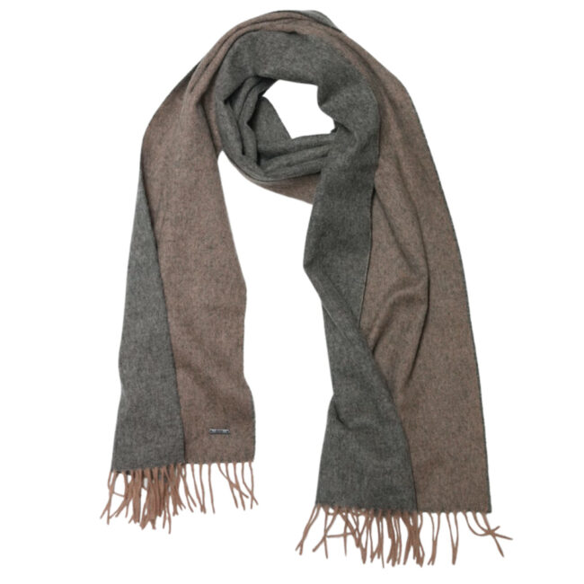 BOSS SAND WOOL SCARF | Menswear Online