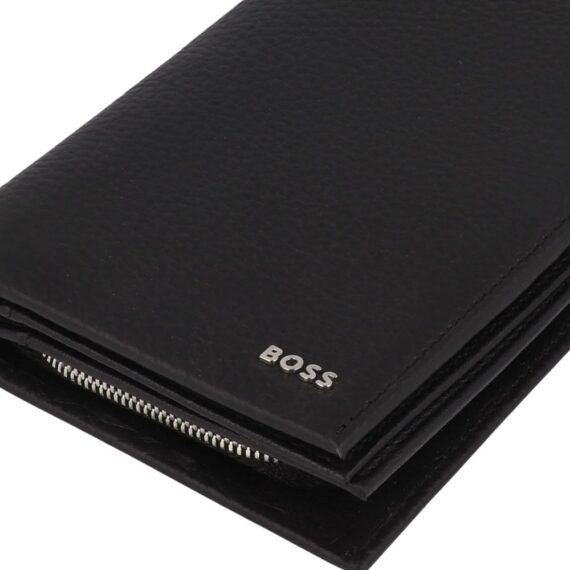 BOSS New Crosstown Black 11cm Wallet RFID Protection | Menswear Online