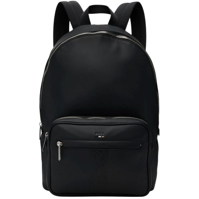 BOSS Structured Signature Trims Backpack | Menswear Online