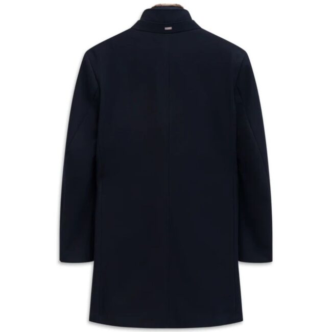 BUGATTI Navy Coat With Detachable Insert | Menswear Online
