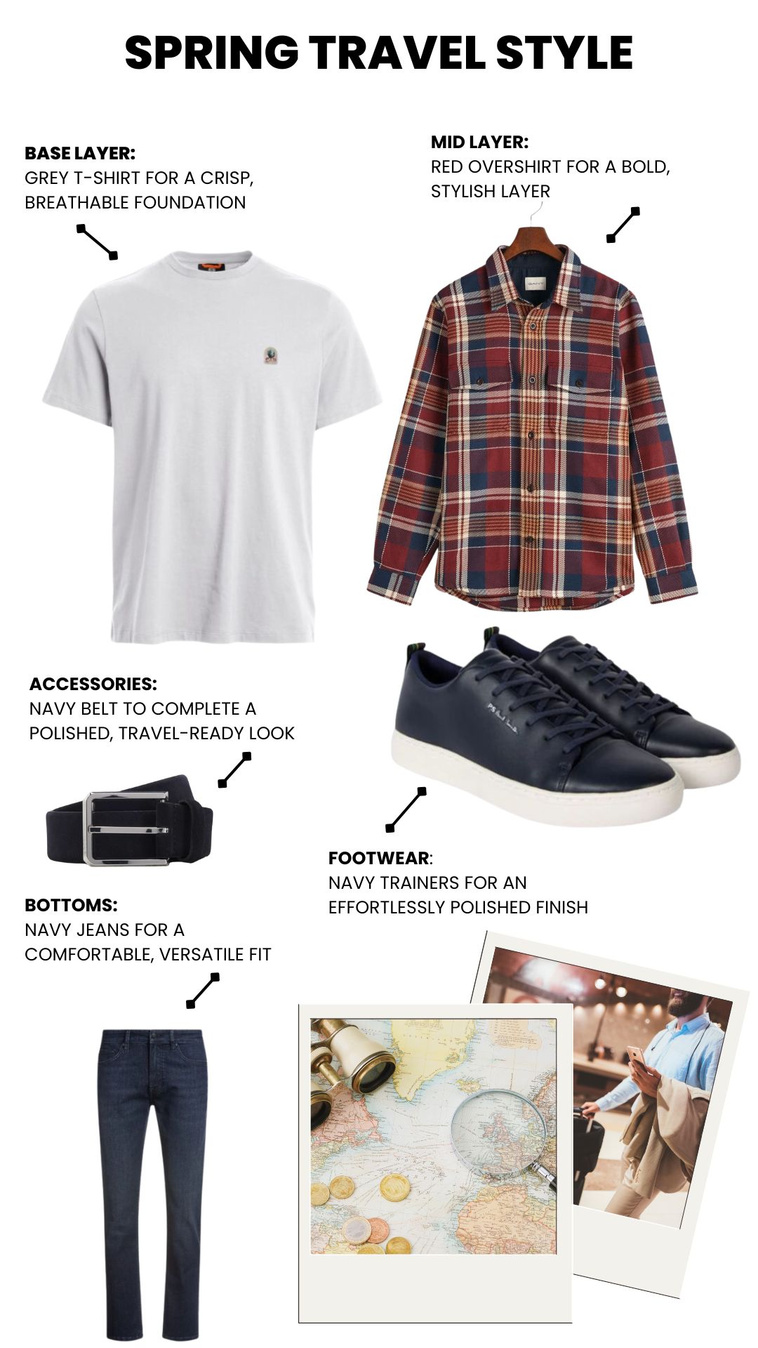Travel Style For Men: Comfortable Airport Outfits & Stylish Travel Looks