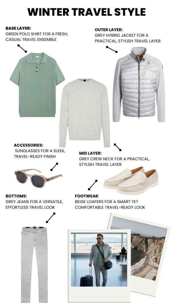 Travel Style For Men: Comfortable Airport Outfits & Stylish Travel Looks